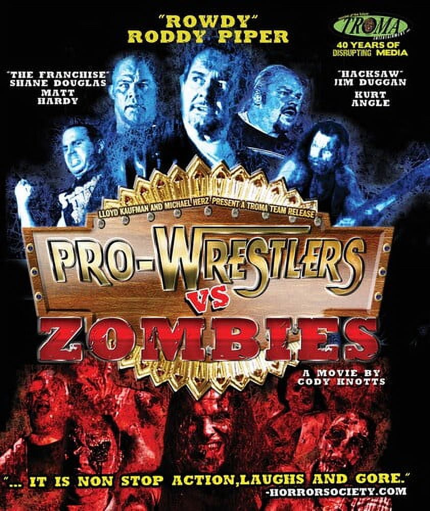Pro-Wrestlers Vs. Zombies (Blu-ray), Troma, Horror - Walmart.com