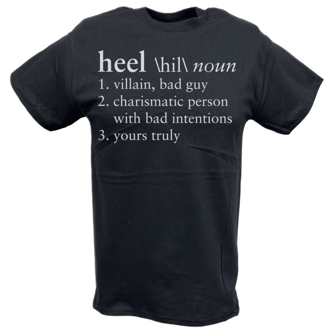 Pro Wrestling Heel Dictionary Definition T-shirt - Walmart.com