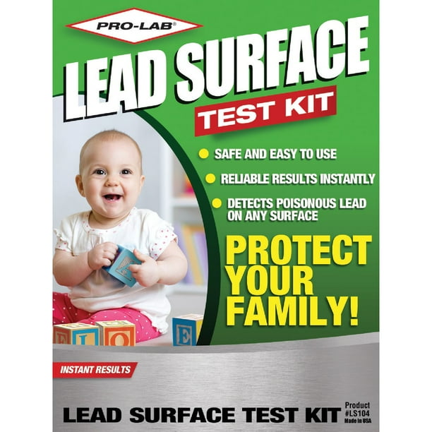 Pro Lab Instant Results Test Strips Lead Surface Test Kit (2-Pack ...