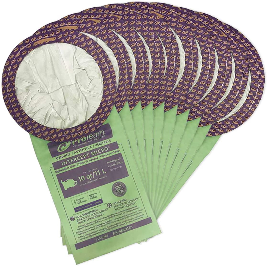 Pro-team - Pack of 10 Fits (Coachvac, Super Coachvac, Megavac) - 100331 ...