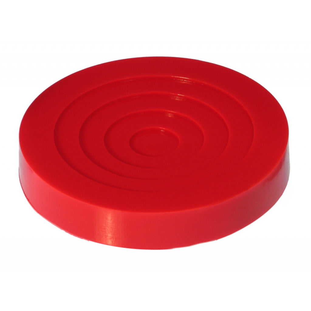 Pro-thane Jack Pad | 5in Diameter Model - Red | Universal | 19-1405 ...