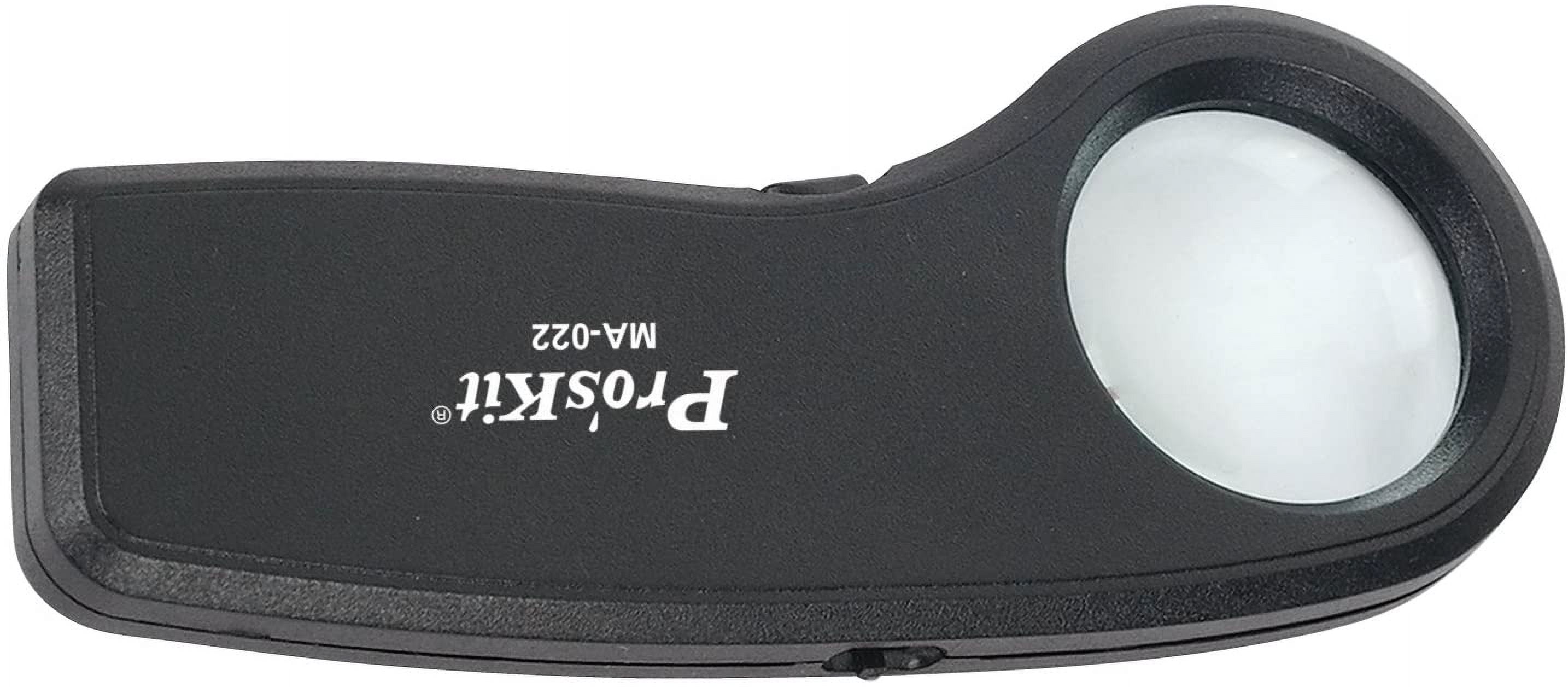 Pro39;sKit MA-022 7.5X Handheld LED Light Magnifier With Currency ...