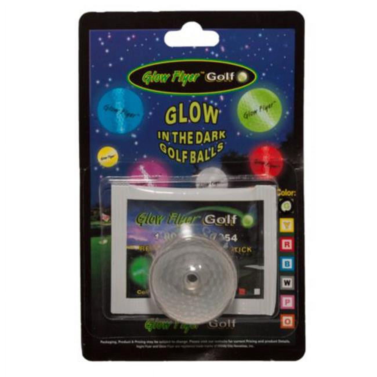 ProActive Glow Flyer Ball - Glow in the Dark Golf Balls - Walmart.com