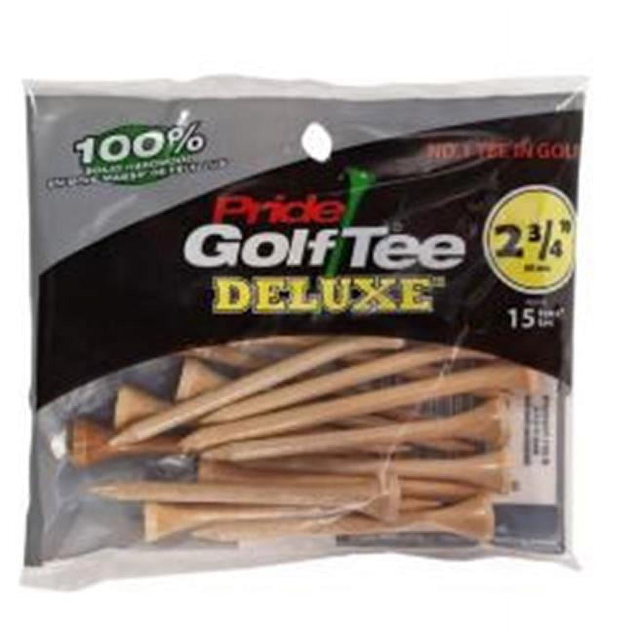 ProActive Sports 2 3/4in. 15/Pack in Natural - Golf Tee - Walmart.com