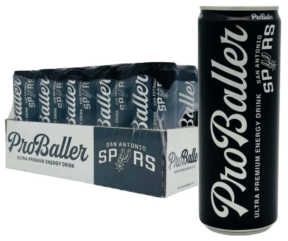 ProBaller Ultra Premium Energy Drink – SPURS Edition - NSF SPORT ...