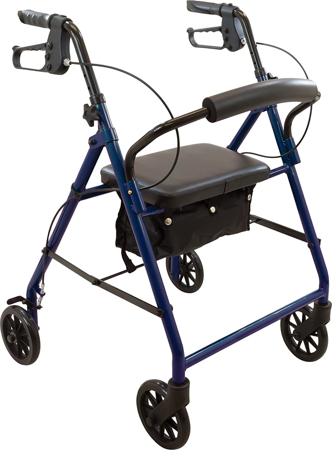 ProBasics Medical Rolling Walker with Wheels - 4 Wheel Walker with Seat ...