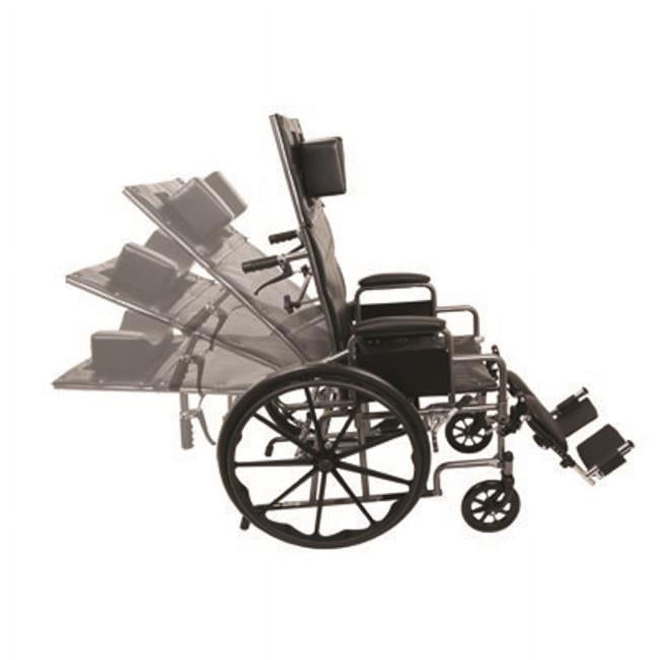 ProBasics Lightweight Manual Reclining Wheelchair 22x18in with ...