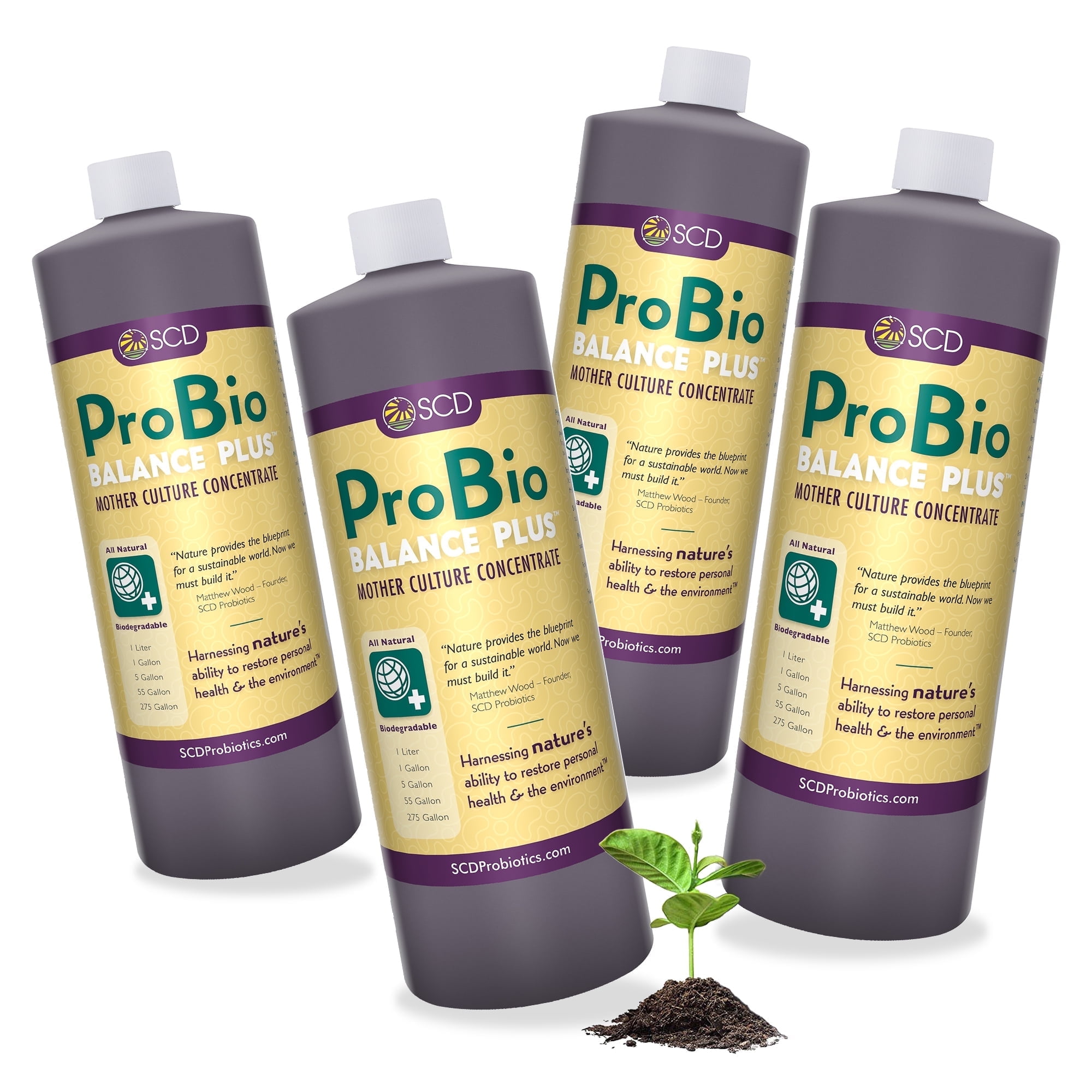 ProBio Balance Plus - Probiotic Mother Culture and Soil Inoculant - SCD ...