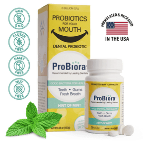 ProBiora Health Oral Probiotic Mints, Orange, 90 Tablets, Adult, No ...
