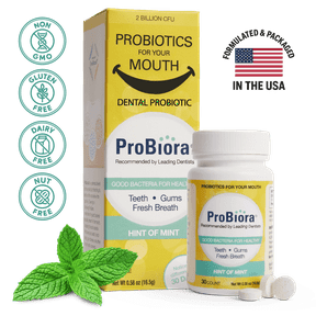 Free Shipping! ProBiora Health Natural Oral Probiotic Mints for Teeth ...