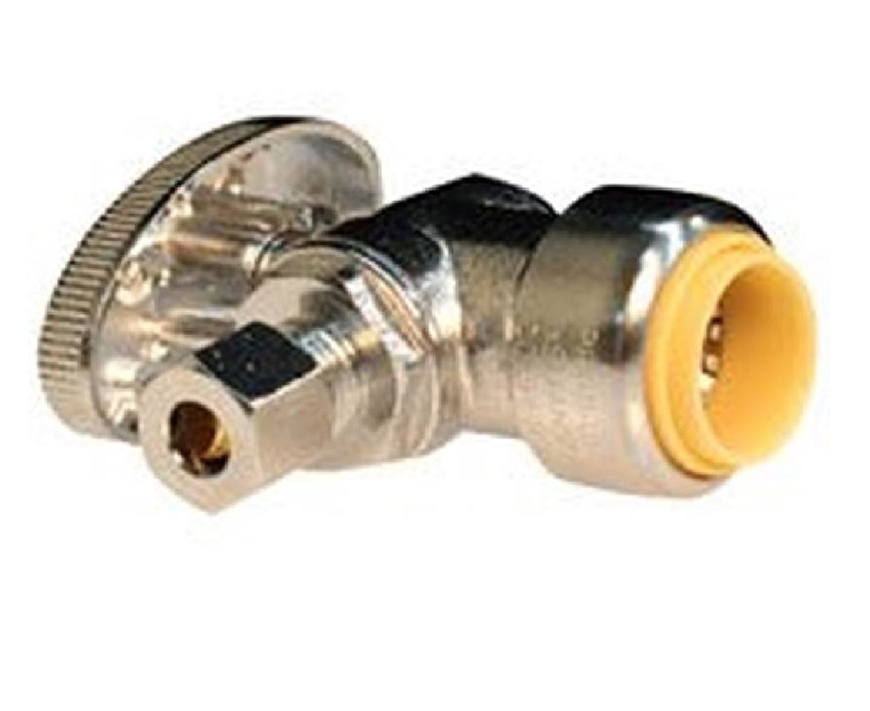 ProBite 1190-932HC Compression Push-Fit Ball Valve, 1/2 Inch, Chrome ...