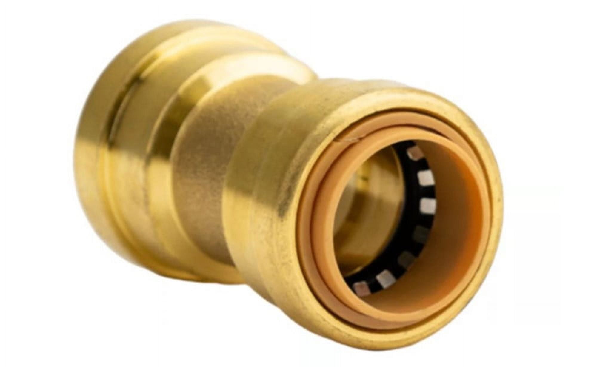 ProBite LF821R 3/4 in. Push-to-Connect Brass Straight Coupling Fitting ...