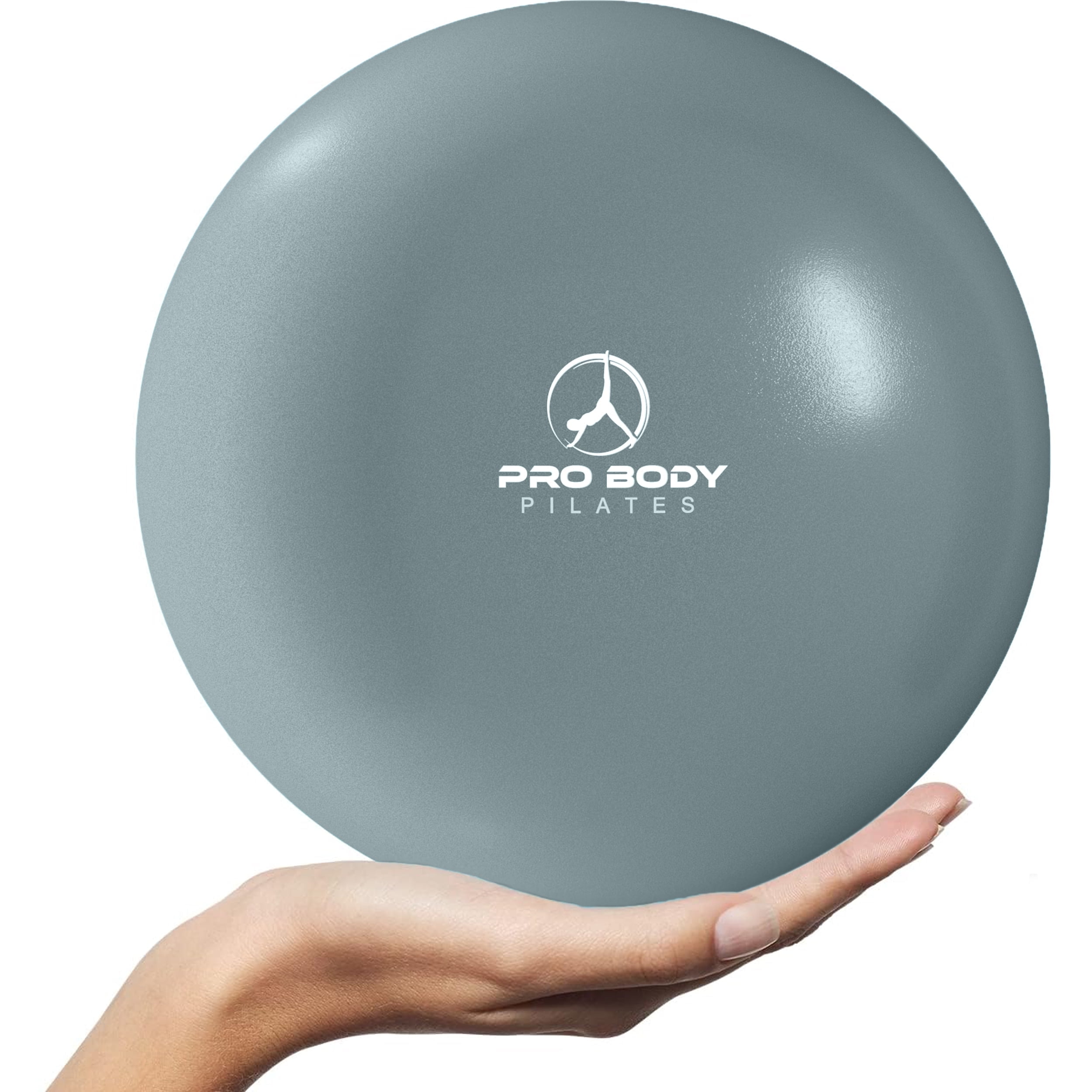 ProBody Pilates 9 Inch Small Exercise Ball for Between Knees, Mini Soft ...