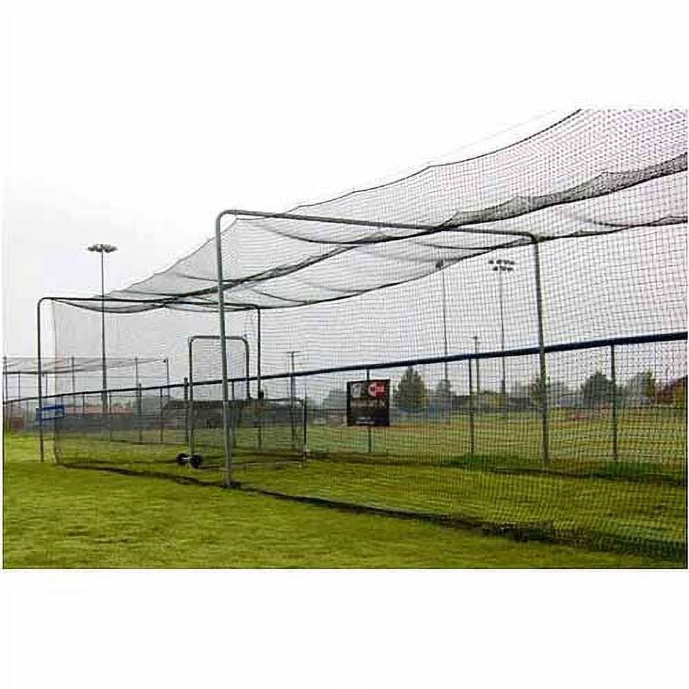 ProCage Batting Tunnel Net #42, 70" x 24" x 12' with divider net ...
