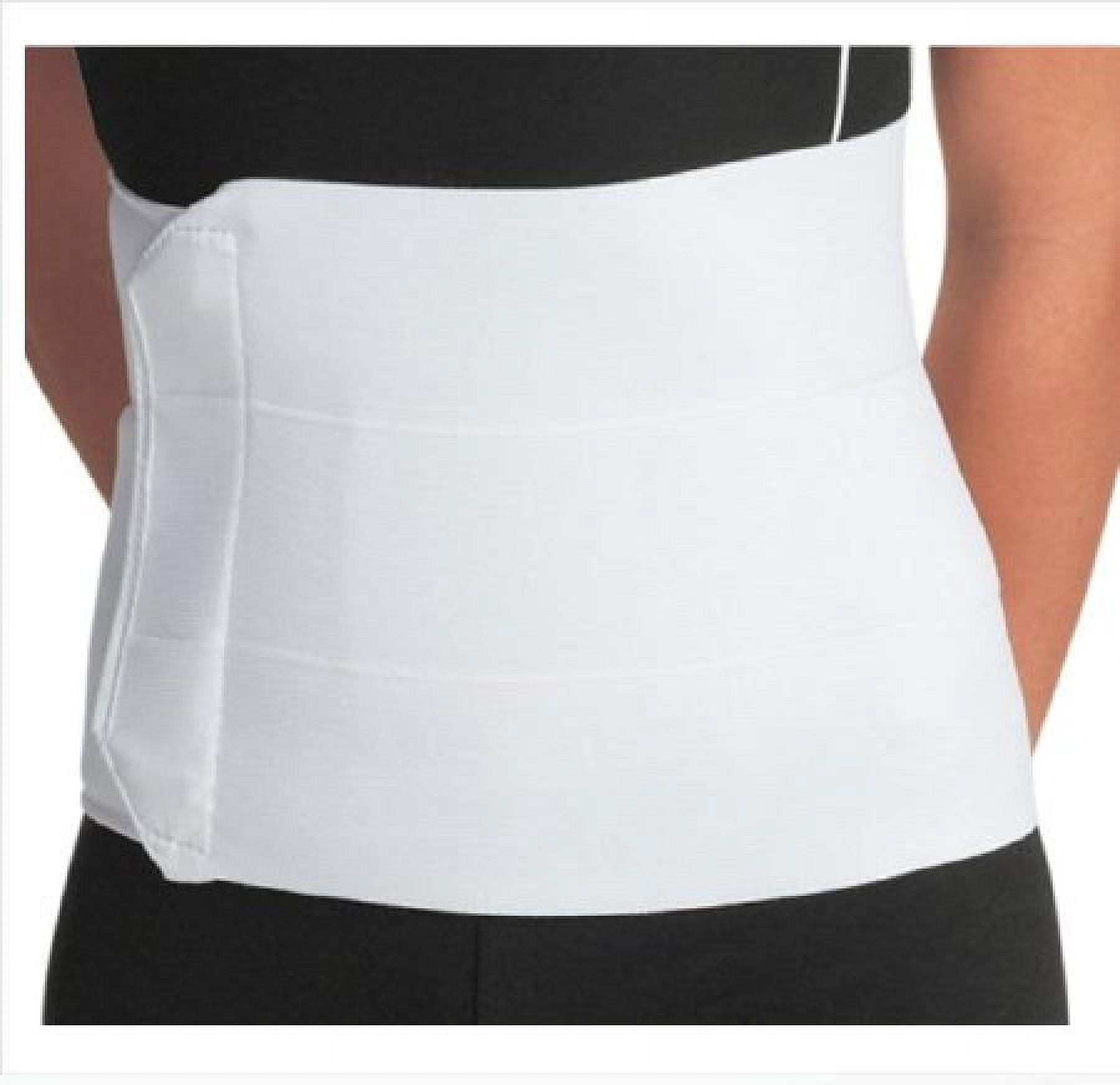 ProCare Abdominal Support, 45 - 62 inch Waists, 9-Inch Height, White, 1 ...