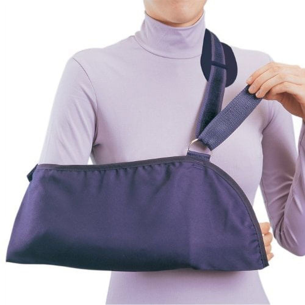 Procare Arm Sling Hook and Loop Closure Blue Cotton / Polyester X-Large ...