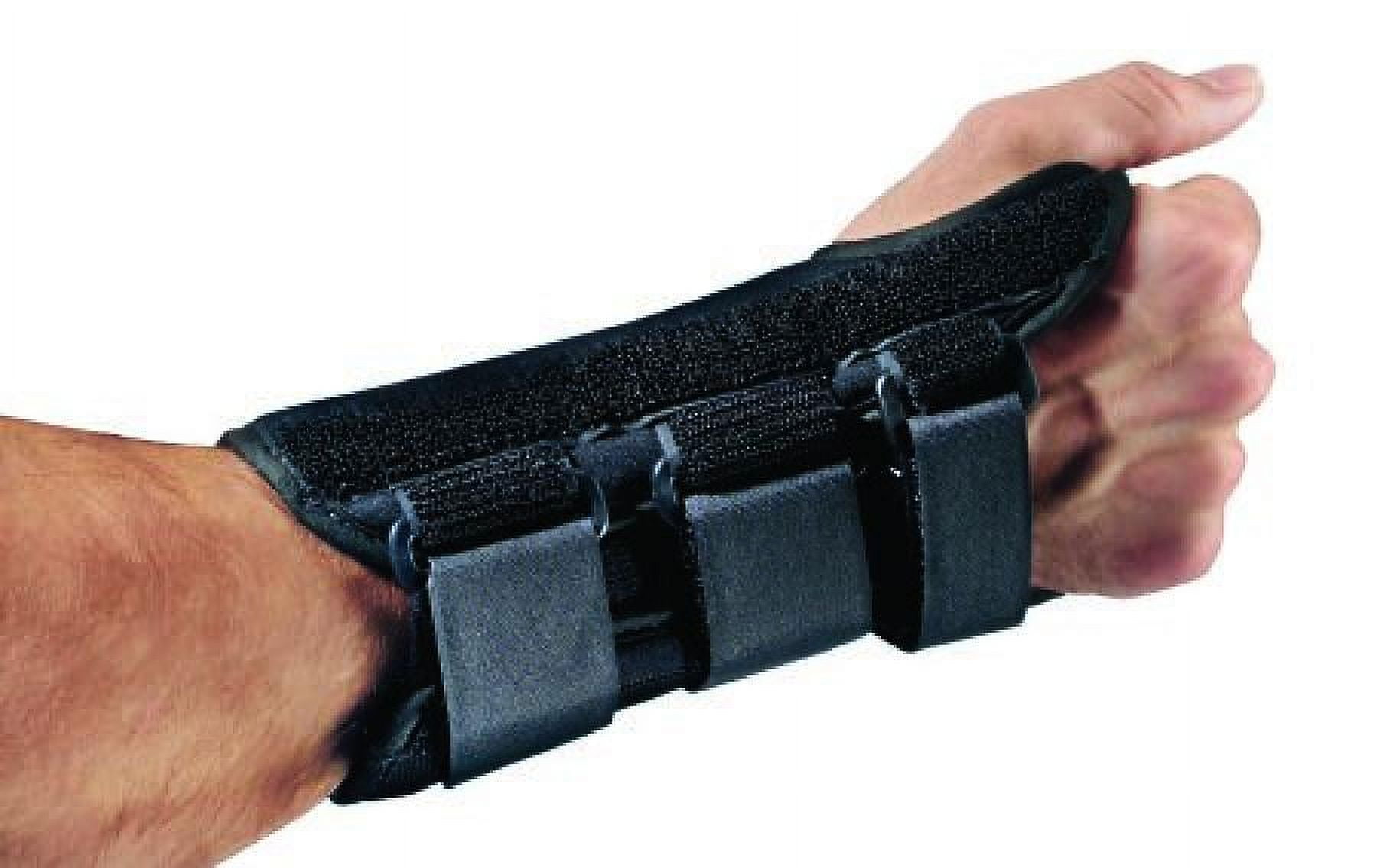 ProCare ComfortFORM Wrist Brace, Left Hand, Black, Medium, 1 Count ...