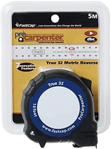 ProCarpenter True32 Metric Reverse Measuring Tape - Ideal for ...