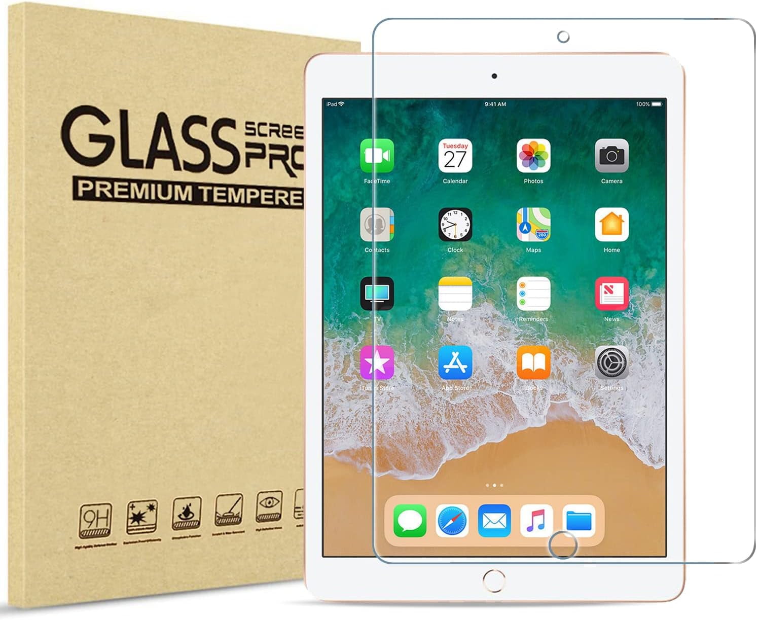 ProCase 1 Pack Screen Protector for iPad 9.7" 2013-2018 + more ...