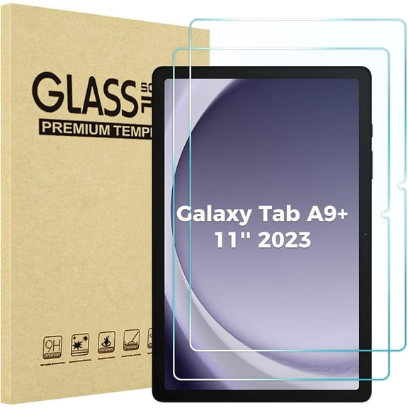 2 Pack Screen Protector for Samsung Galaxy Tab A9 Plus 11 Inch 2023, HD ...