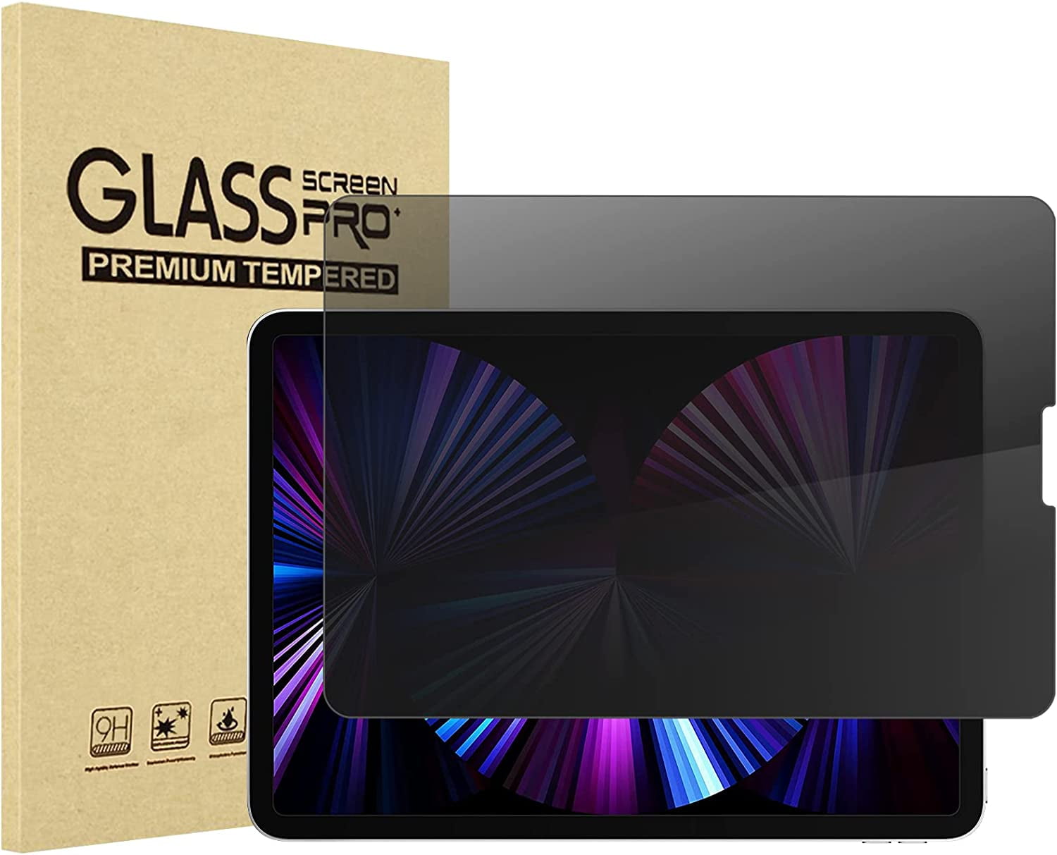 ProCase 4-Way Privacy Screen Protector for iPad Pro 11 4th 2022, 10.9 ...