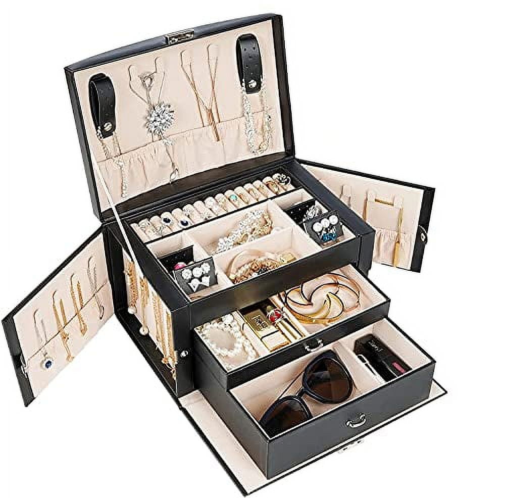 ProCase Jewelry Organizer Box for Women Wife Mother Girlfriend, Large ...