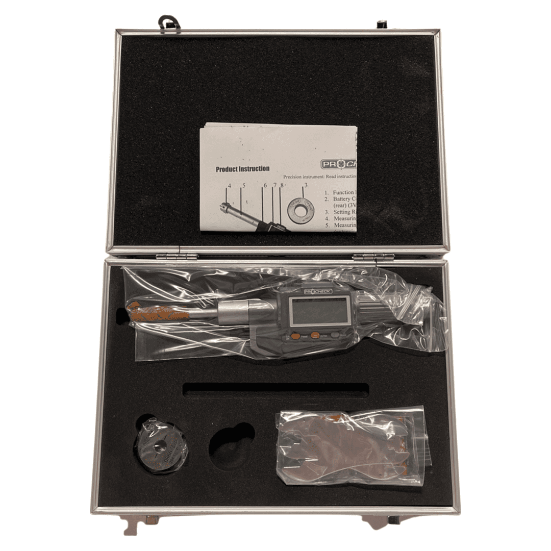 ProCheck Electronic Digital Internal Bore Gage 6mm to 8mm 0.00005" / 0 ...