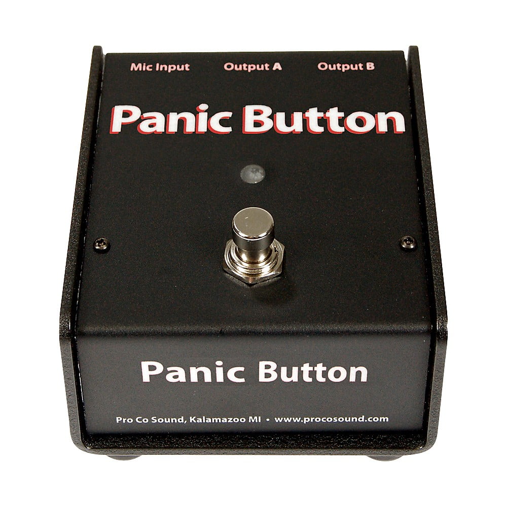 ProCo Panic Button Mic A/B Box - Walmart.com