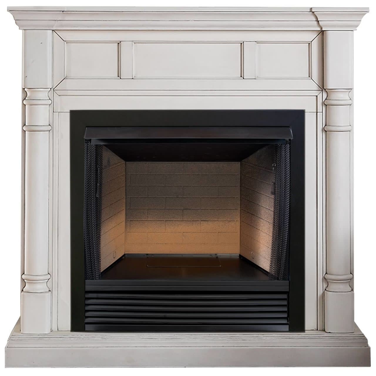 ProCom 32in Ventless Firebox PC32VFC with CM500-2AW Antique White ...