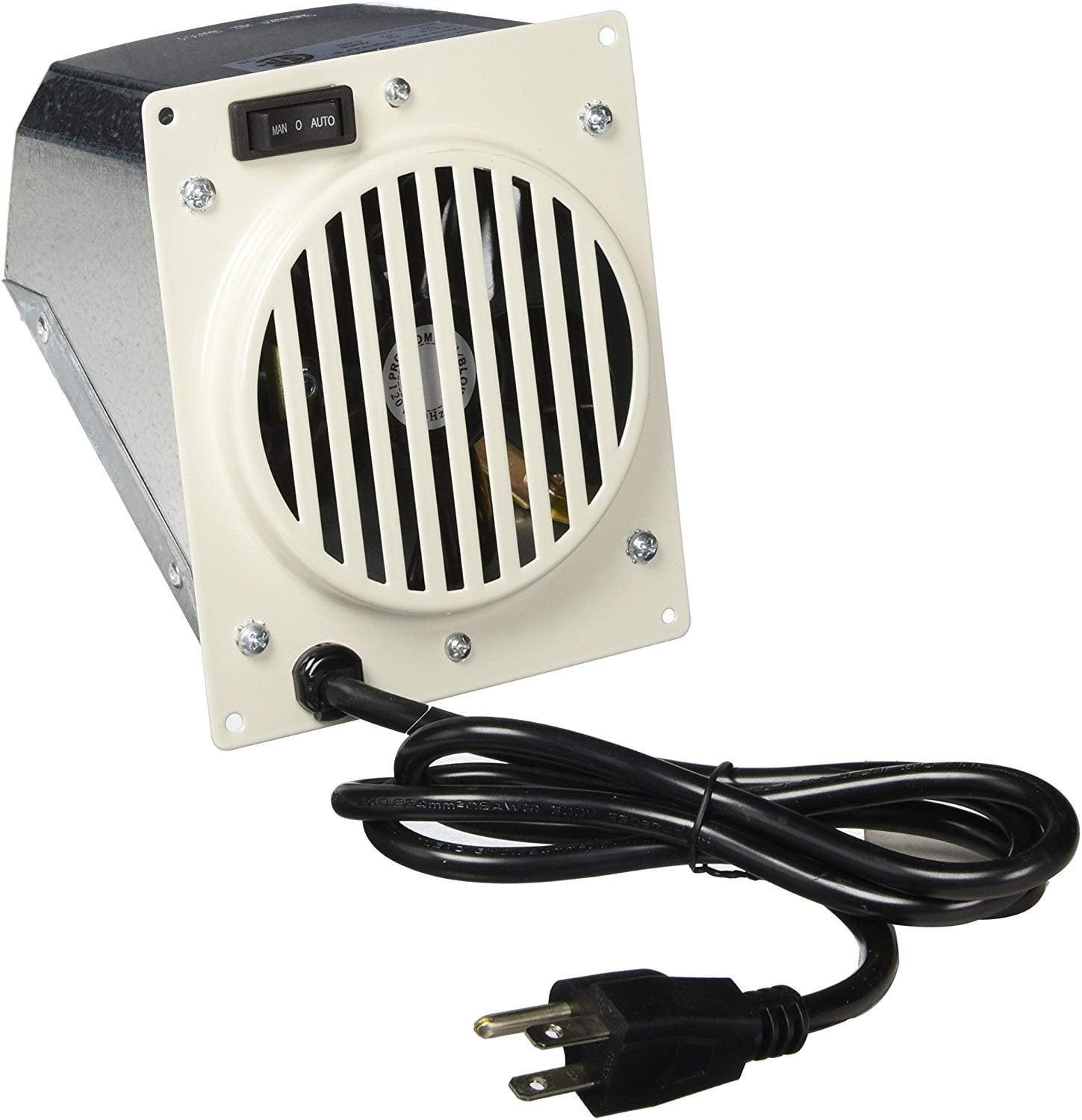 ProCom Heating Inc Metal Infrared Outdoor Wall Heater Blower, White ...