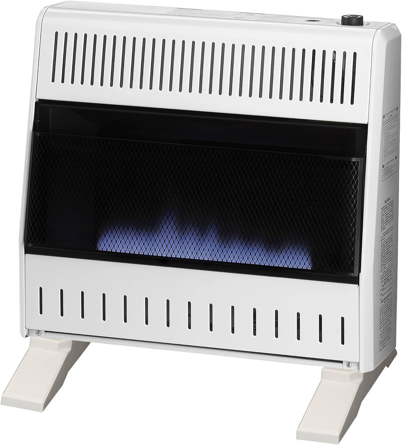 ProCom Heating Liquid Propane Ventless Blue Flame Heater With Base Feet ...
