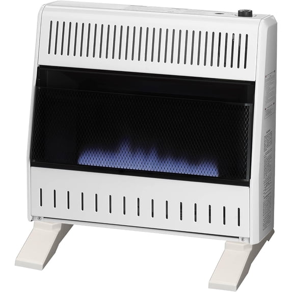 ProCom Heating Natural Gas Ventless Blue Flame Heater With Base Feet ...