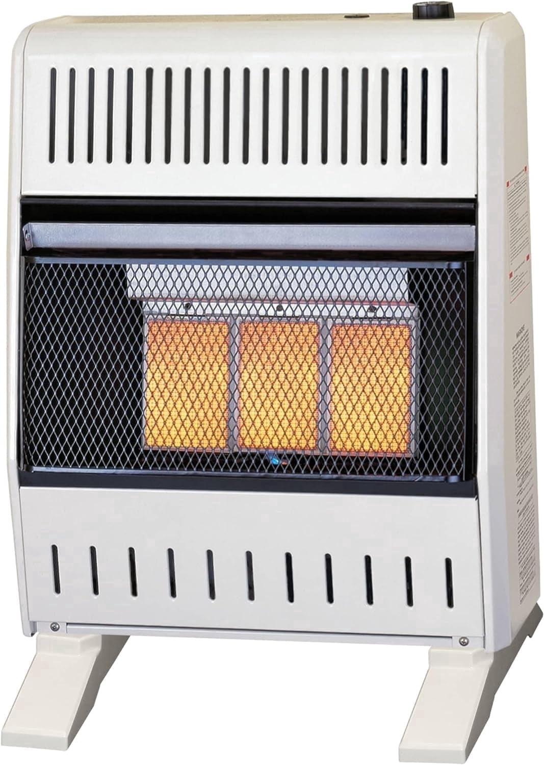 ProCom Heating Natural Gas Ventless Infrared Plaque Heater With Base ...