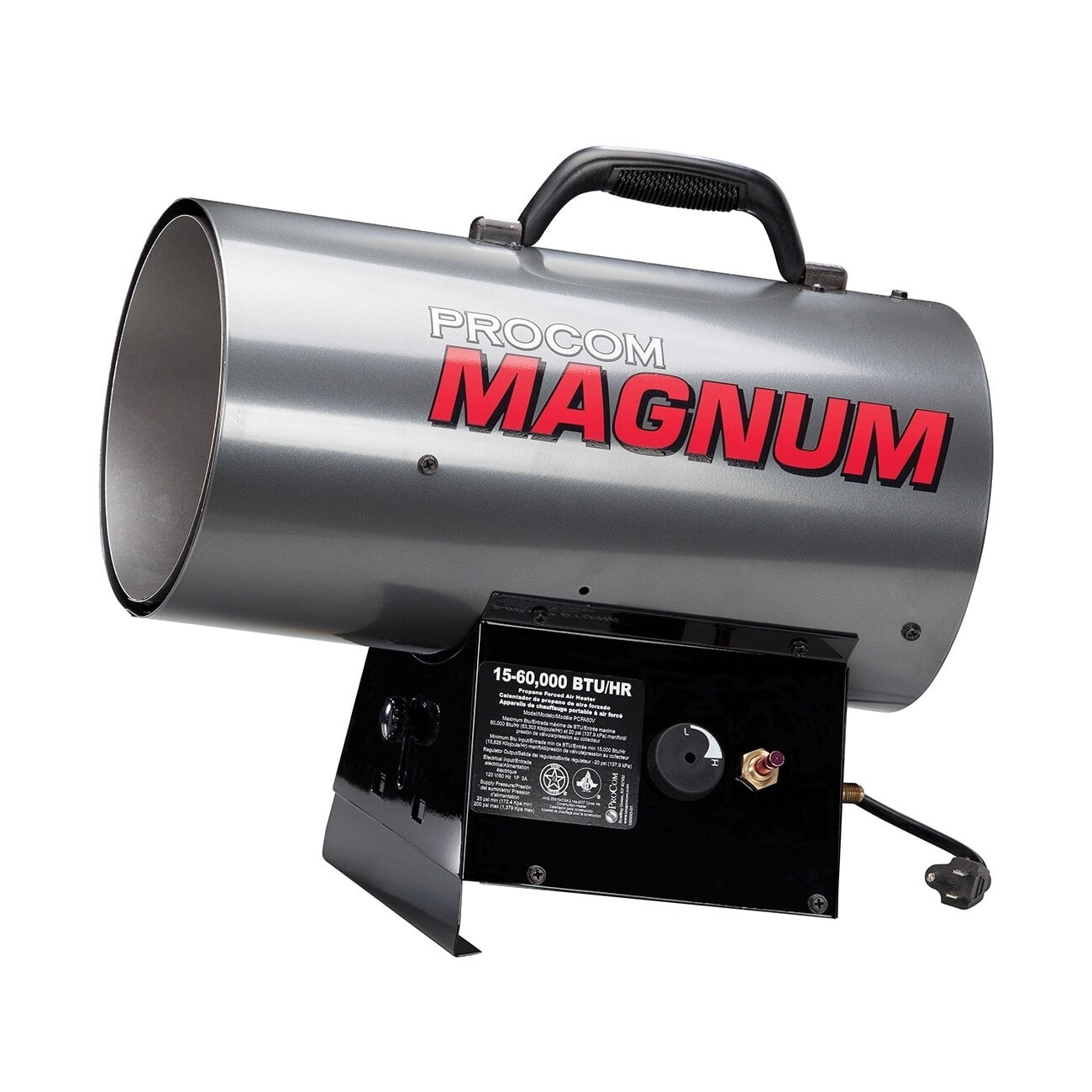 ProCom Magnum Forced Air Propane Heater - 60,000 BTU, Model# PCFA60V ...