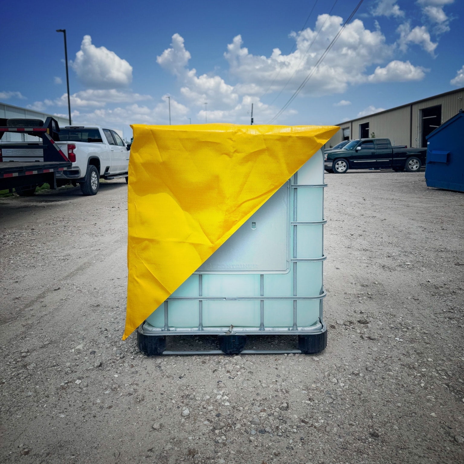 ProCover IBC Tote Cover – Heavy-Duty UV-Resistant 30 Mil ProFlex Liner ...