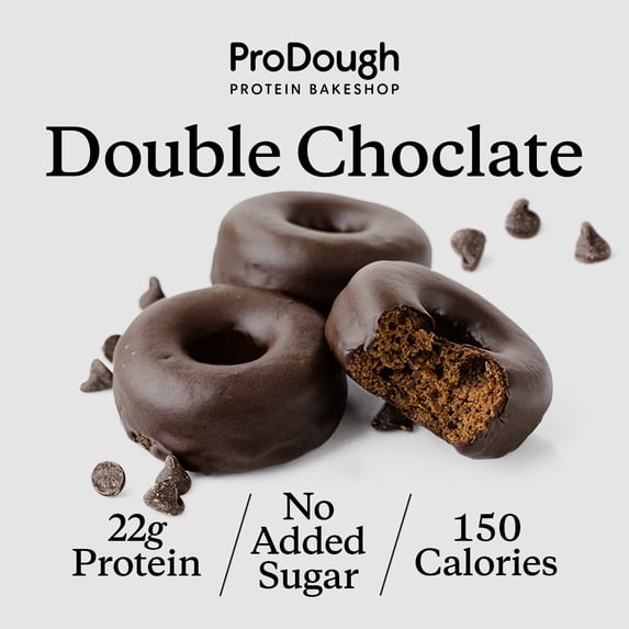 ProDough Bakery Double Chocolate Protein Mix 7.76 oz (Pack of 12 ...