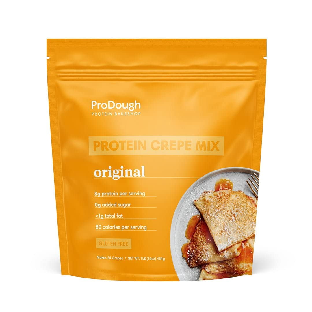ProDough High Protein- Gluten GGA1 Free French Crepe Mix, Low Carb, 8g ...