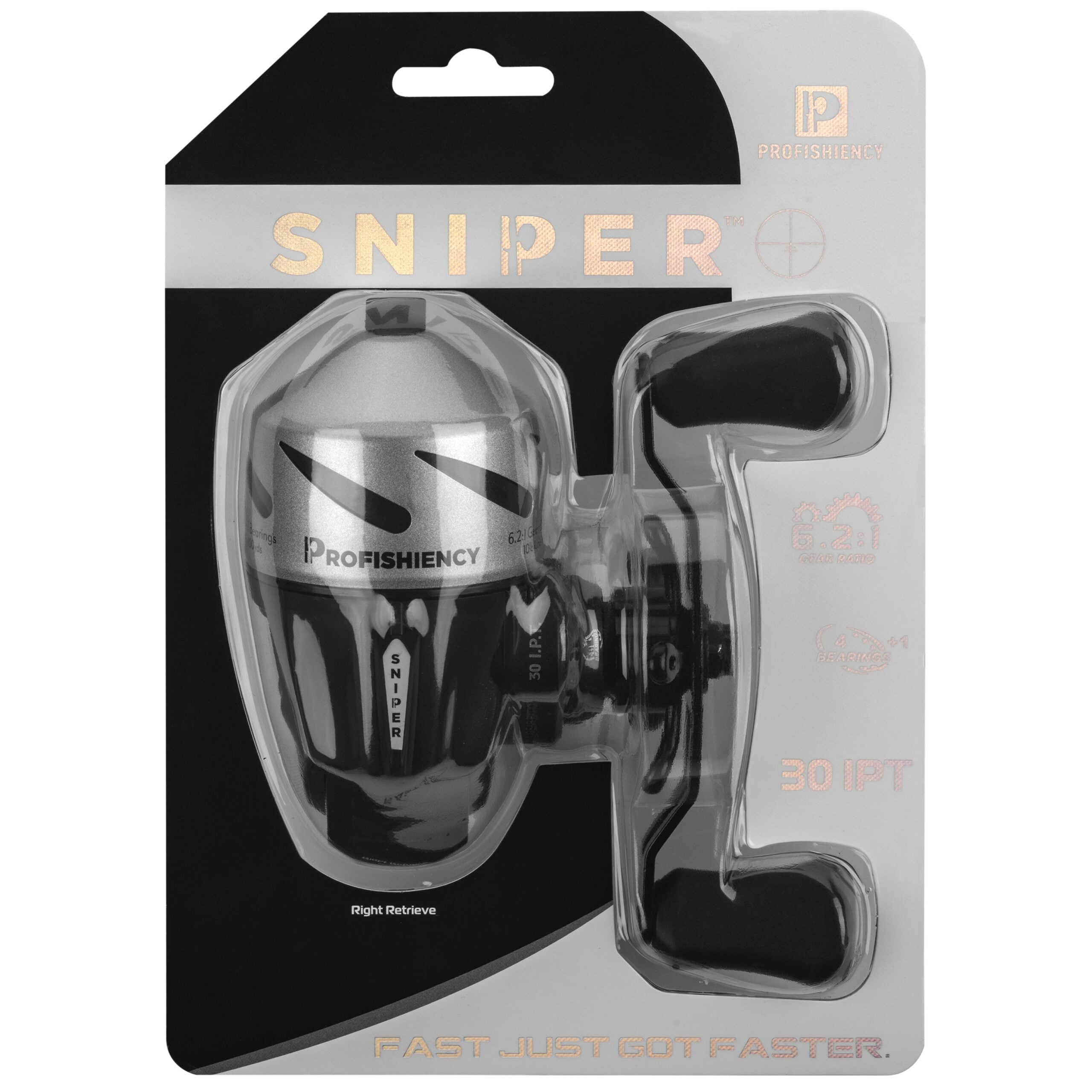 ProFISHiency Sniper E-Series Freshwater Spincast Reel with Stainless ...