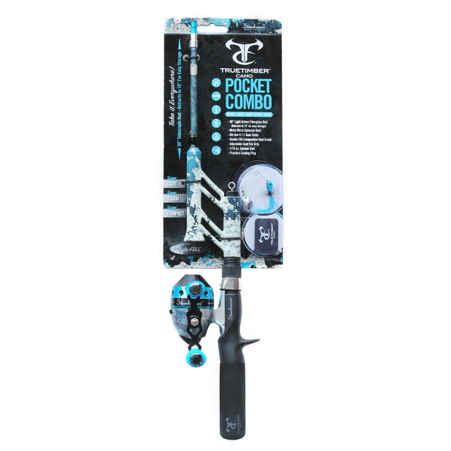 Free Shipping! ProFISHiency True Timber Rift Telescopic Tangle Free ...