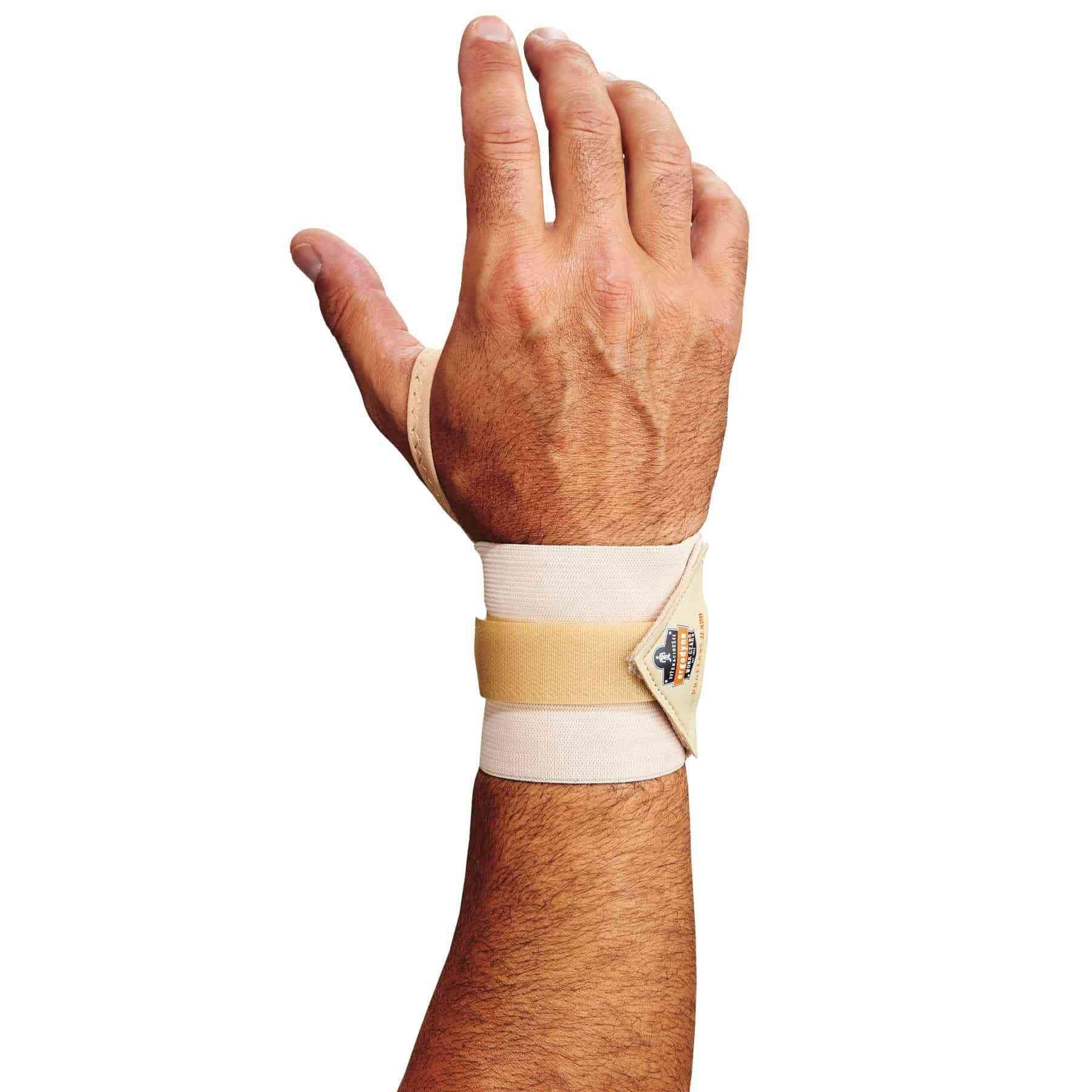 ProFlex Wrist wrap with thumb loop, Tan, small/medium - Walmart.com
