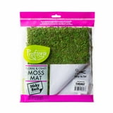 ProFlora 16" x 18" Green Moss Sticky Back Mat, 1 Each Decoration 16in ...
