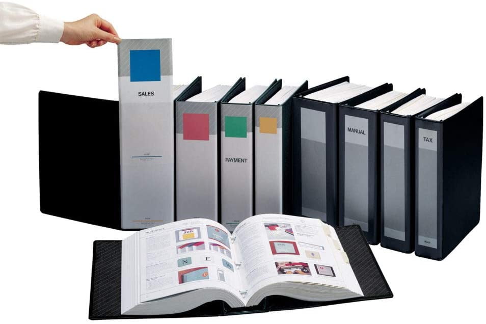 ProFolio by Itoya, SpringPost Binder - 5 Interchangeable Color-Coded ...