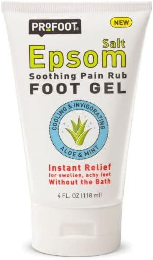 ProFoot Epsom Instant Soothing Relief Foot Gel, 0.4 oz (Pack of 2 ...