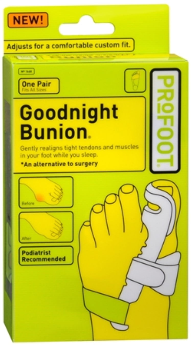 ProFoot Goodnight Bunion 1 Pair (Pack of 6) - Walmart.com
