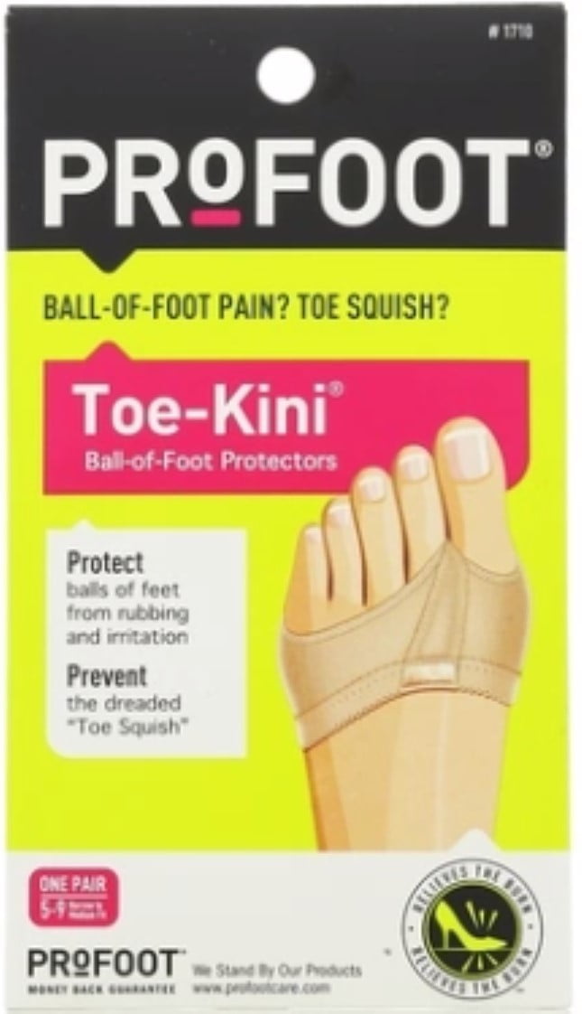 ProFoot Toe-Kini Ball-of-Foot Protectors 1 Pair - Walmart.com