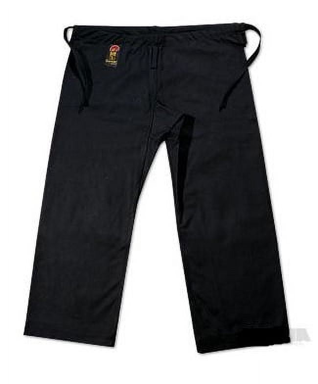 ProForce Gladiator 14 oz. 100% Cotton Karate Pants – Black (Traditional ...