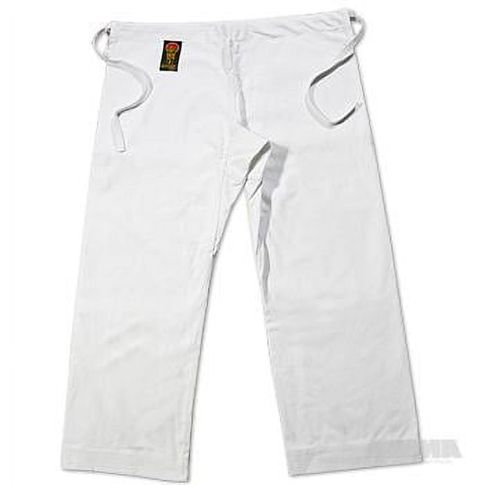 ProForce Gladiator 14 oz. 100% Cotton Karate Pants –White (Traditional ...