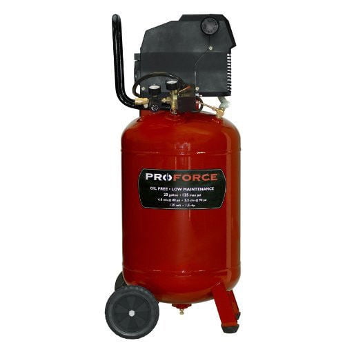 ProForce VLF1582019 20 Gallon Vertical Wheeled Air Compressor - Walmart.com