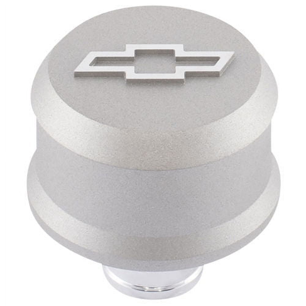 Proform 141-860 Chevy Bow Tie Valve Cover Air Breather Cap Cast Grey ...