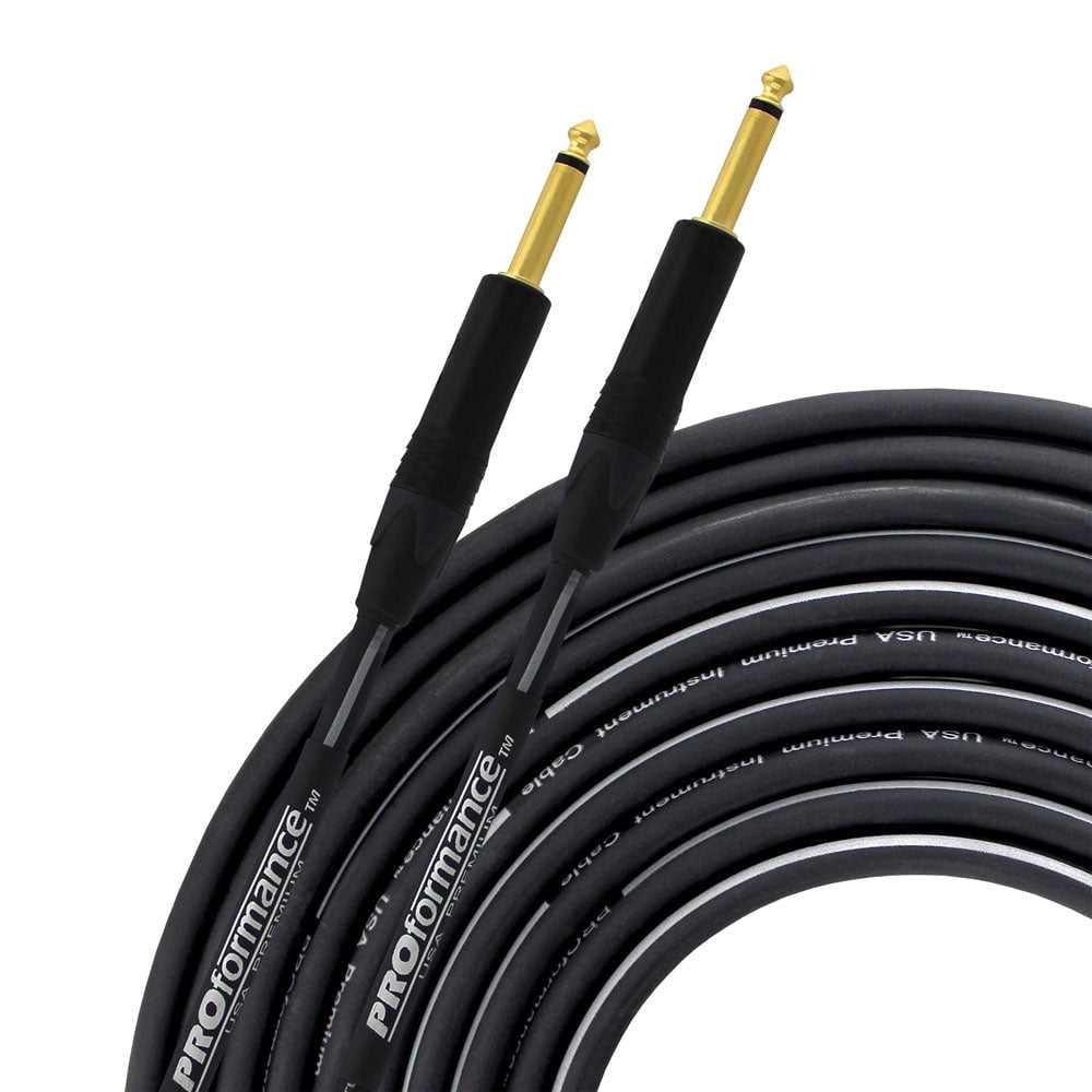 ProFormance USAGTR18 USA Premium Straight to Straight Instrument Cable ...